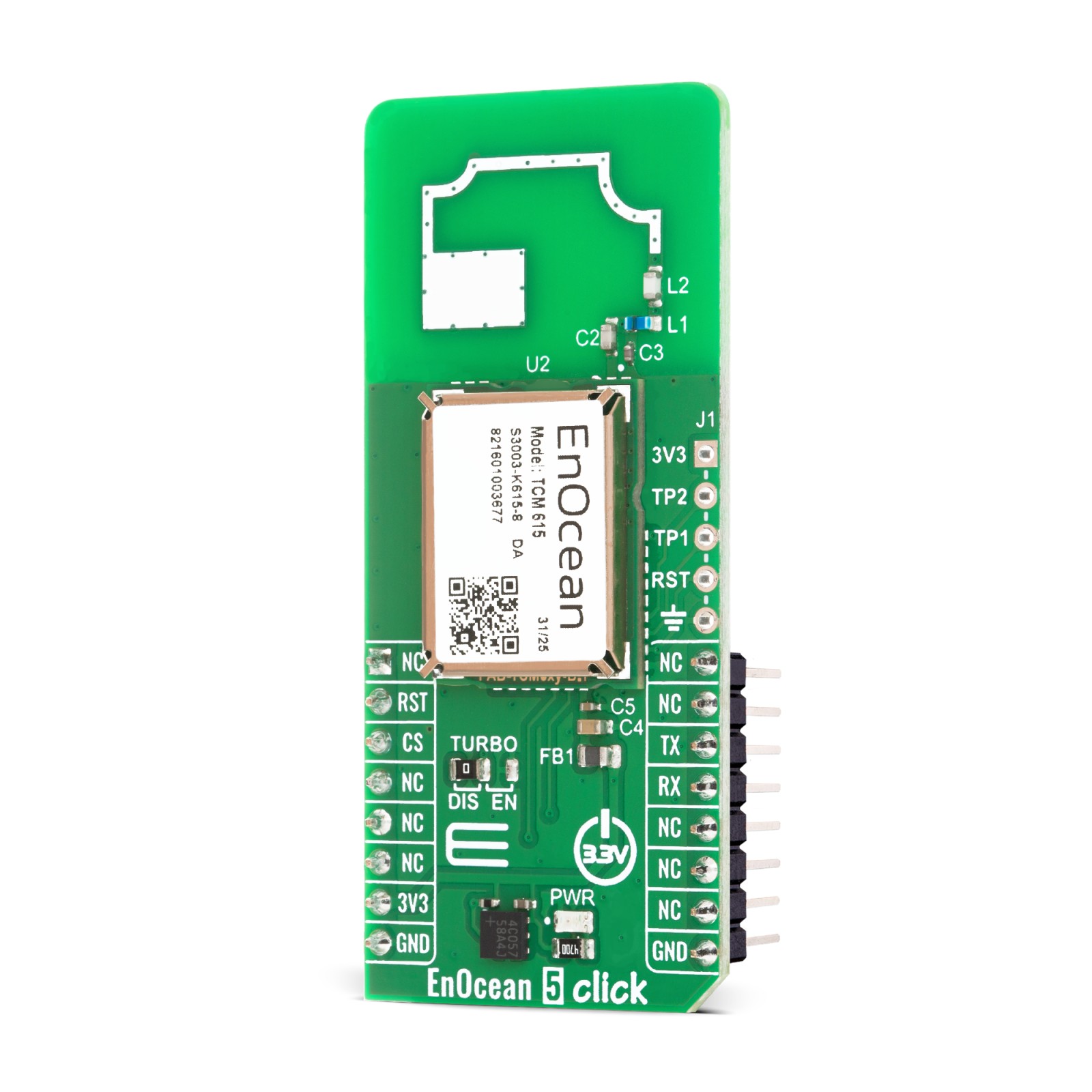 EnOcean 5 Click - Wireless Transceiver Gateway | MIKROE-6796