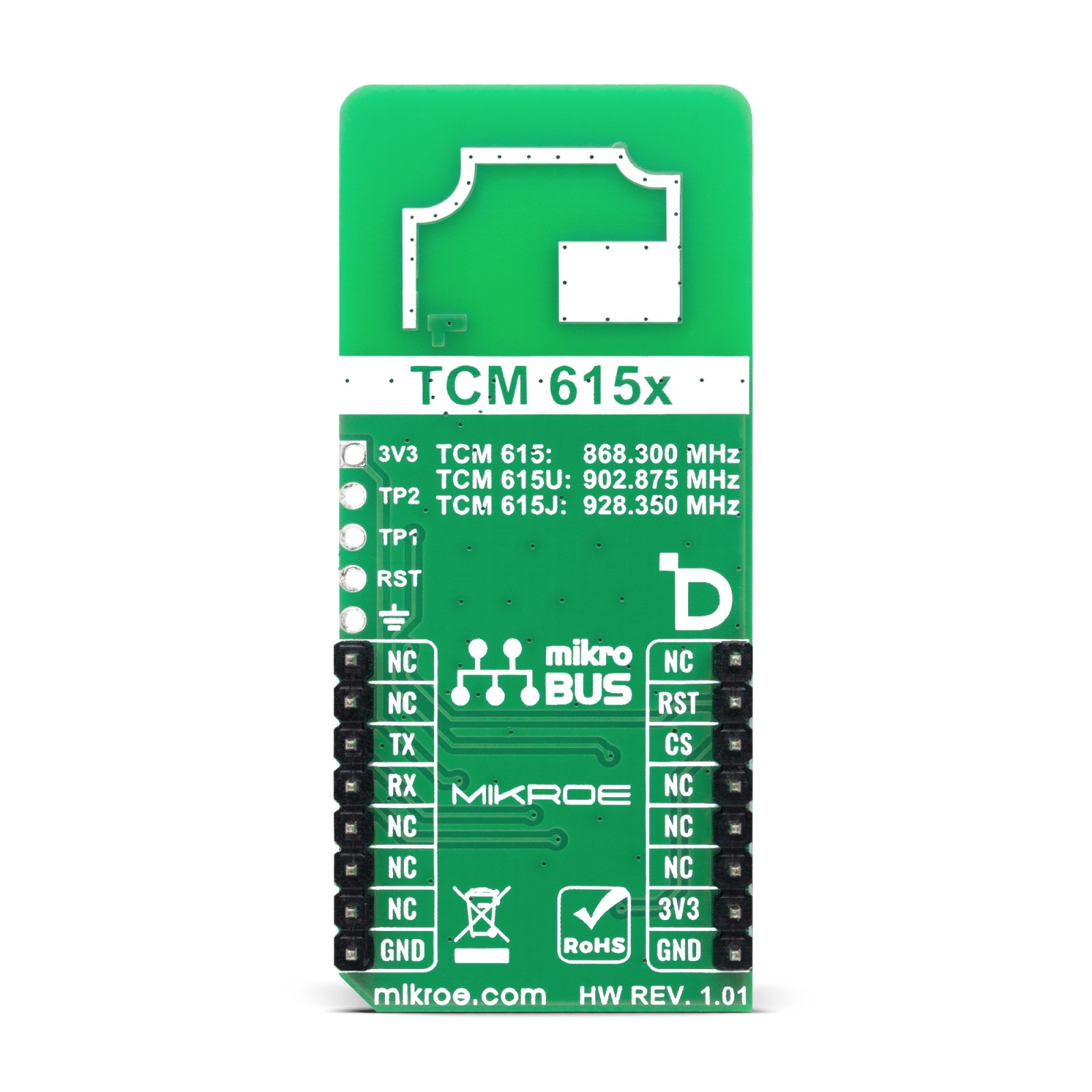 EnOcean 5 Click - Wireless Transceiver Gateway | MIKROE-6796