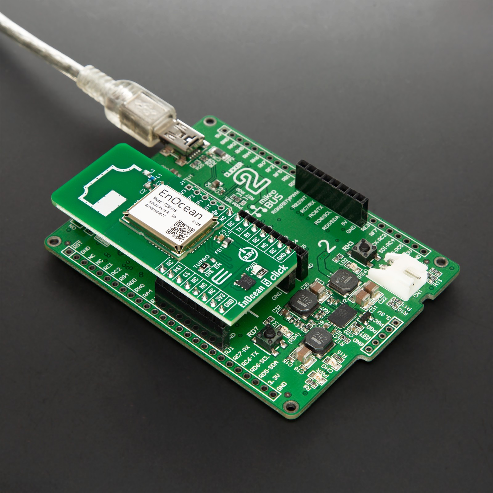 EnOcean 5 Click - Wireless Transceiver Gateway | MIKROE-6796