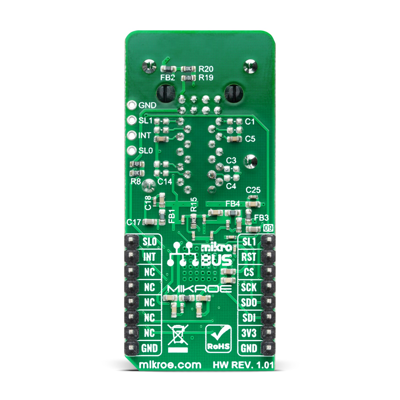 EtherCAT Click | LAN9252 Slave Controller for Industrial Automation