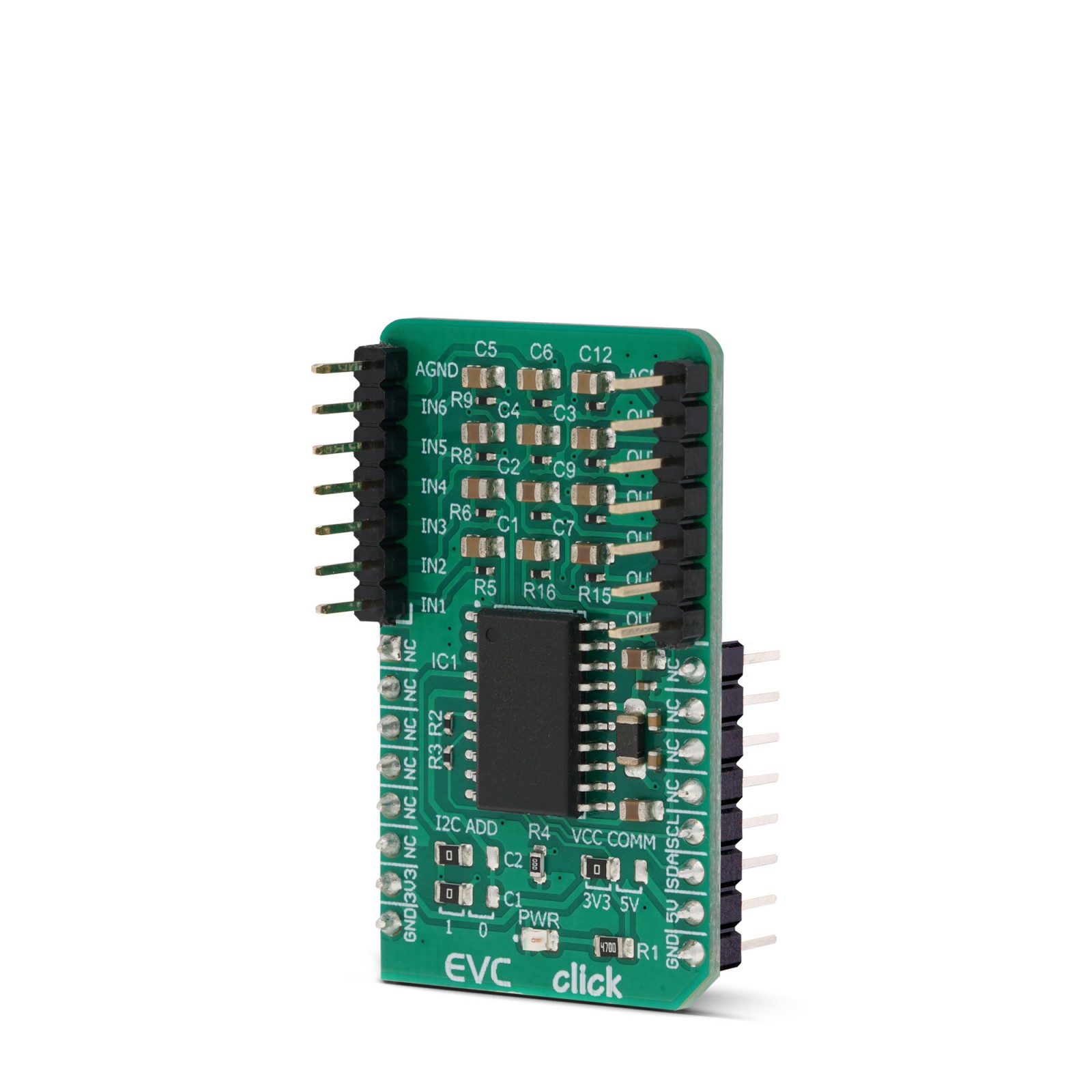 EVC Click Featuring PT2258 Audio Volume Controller for Precision Control