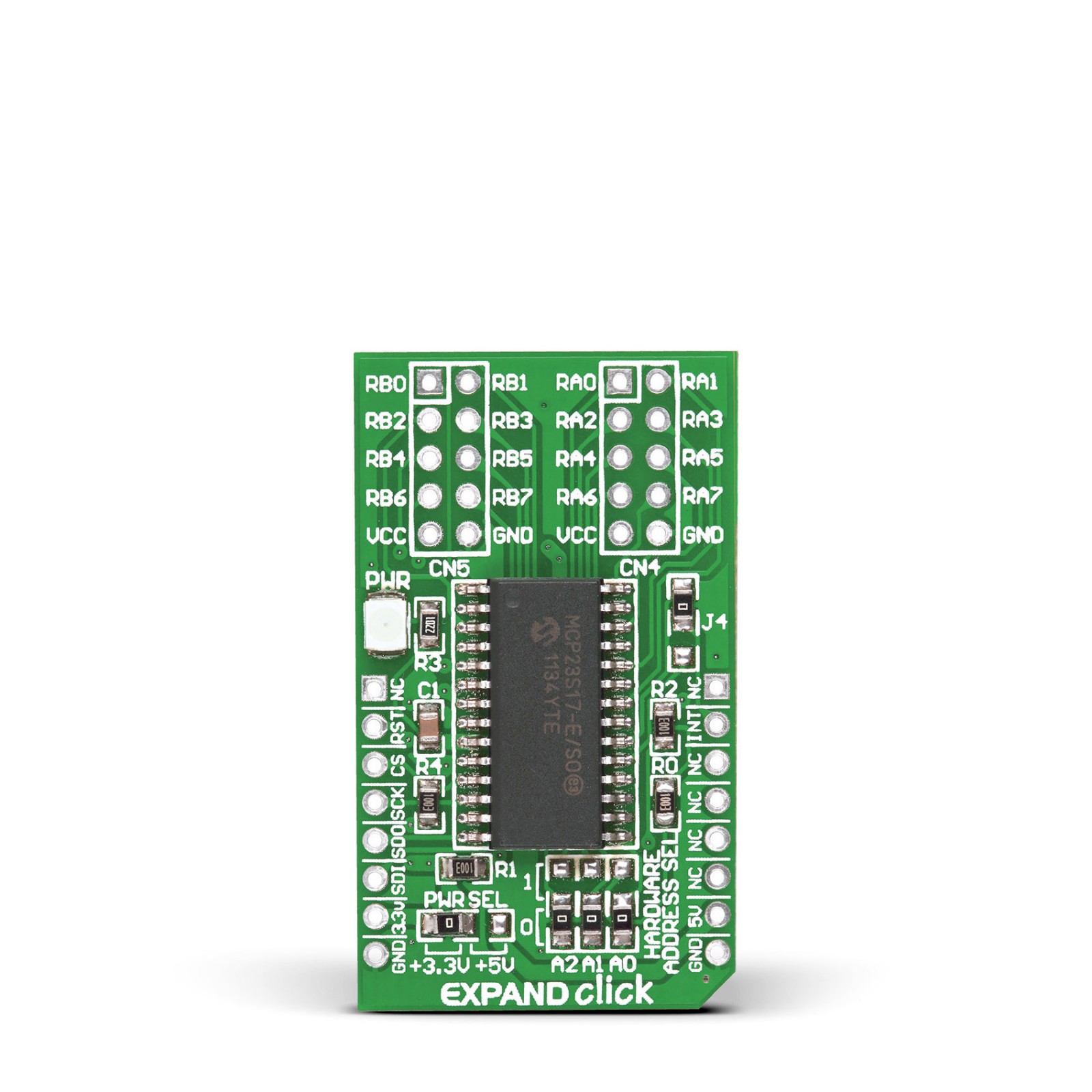 Expand click - Breakout board for MCP23S17 16-bit GPIO expander