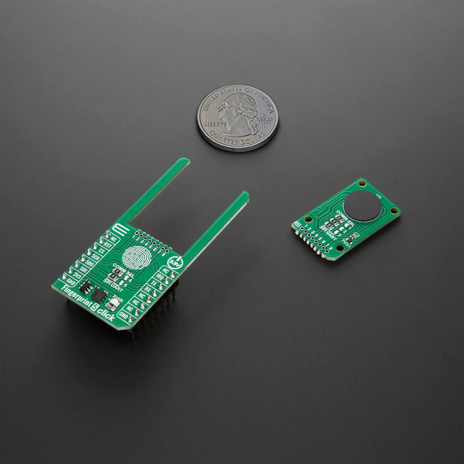 Fingerprint 5 Click - Advanced biometric identification | MIKROE-6787