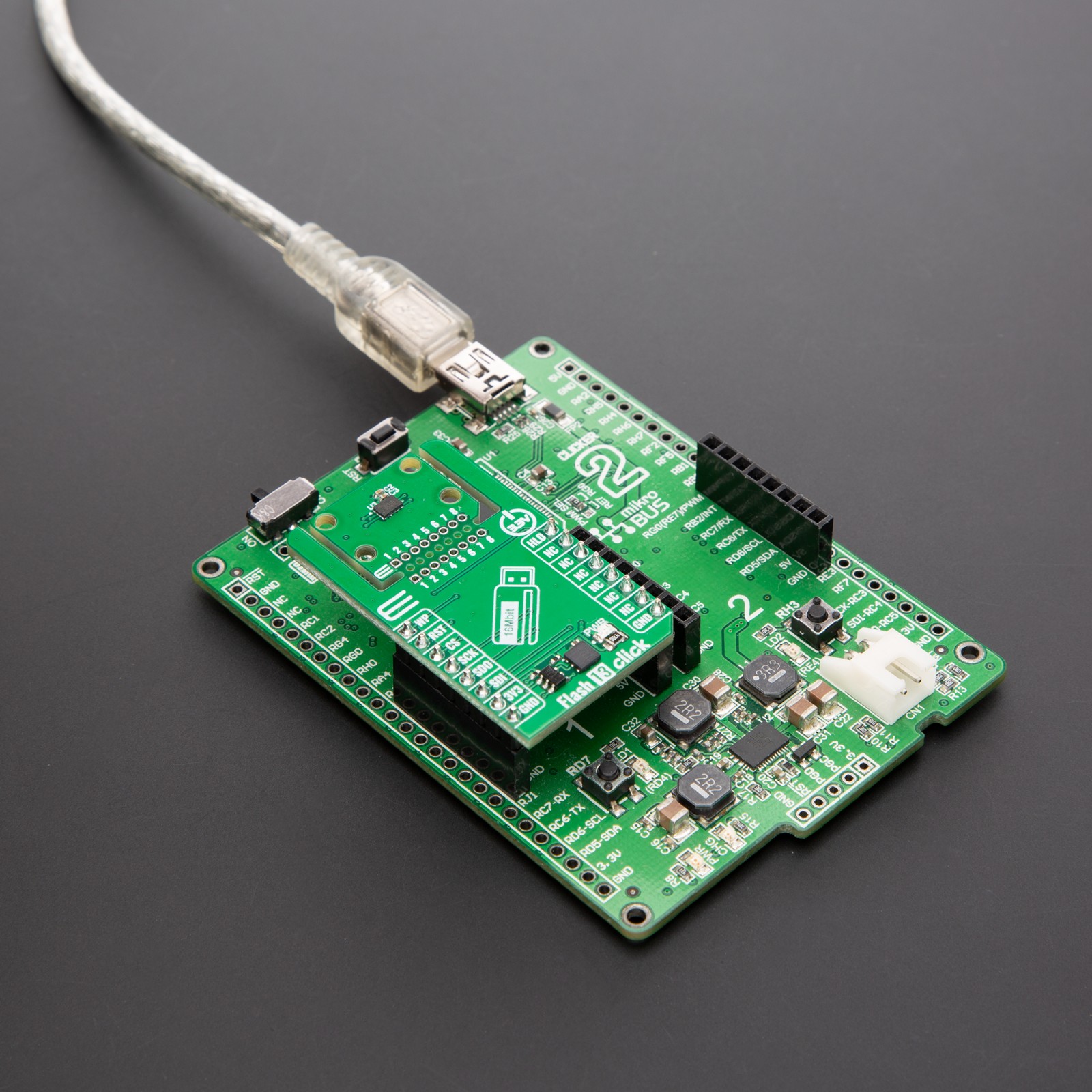 Flash 13 Click - 16Mbit SPI NOR Flash | MIKROE-6592