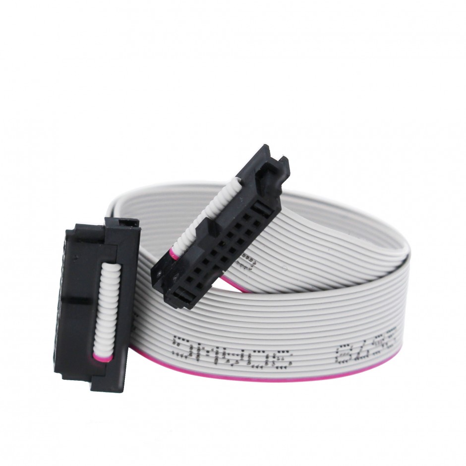 Flat Cable with 16-pin female connectors | MikroElektronika