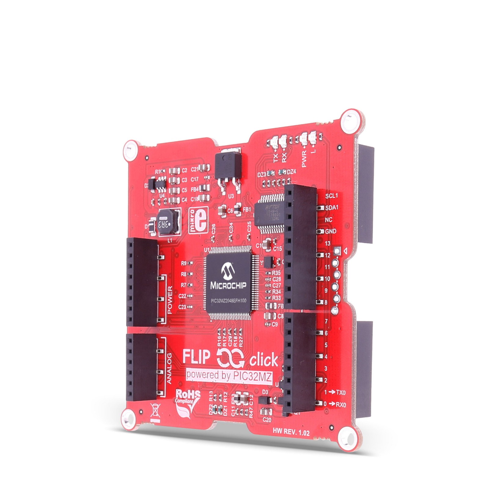 Flip&Click PIC32MZ - MikroElektronika