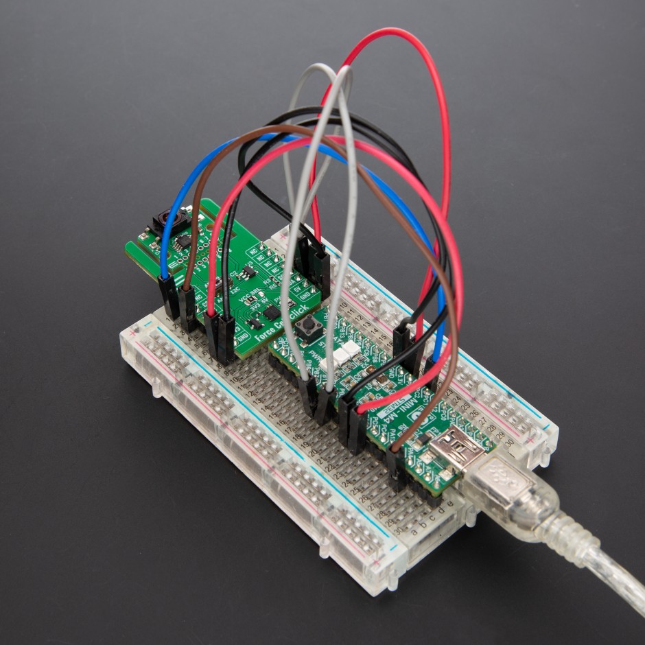 Force Cell Click - For compression load sensing | MIKROE-6704