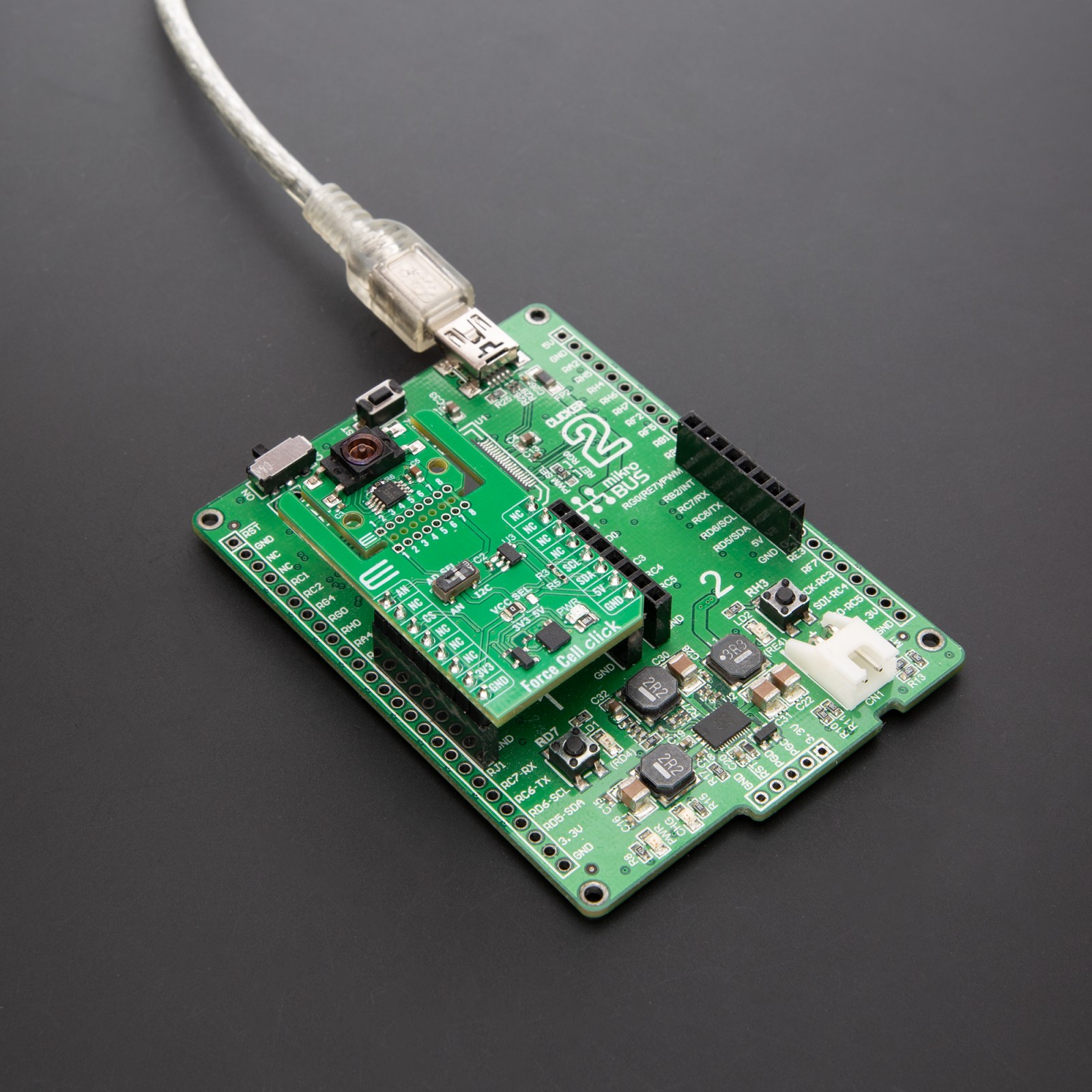 Force Cell Click - For compression load sensing | MIKROE-6704