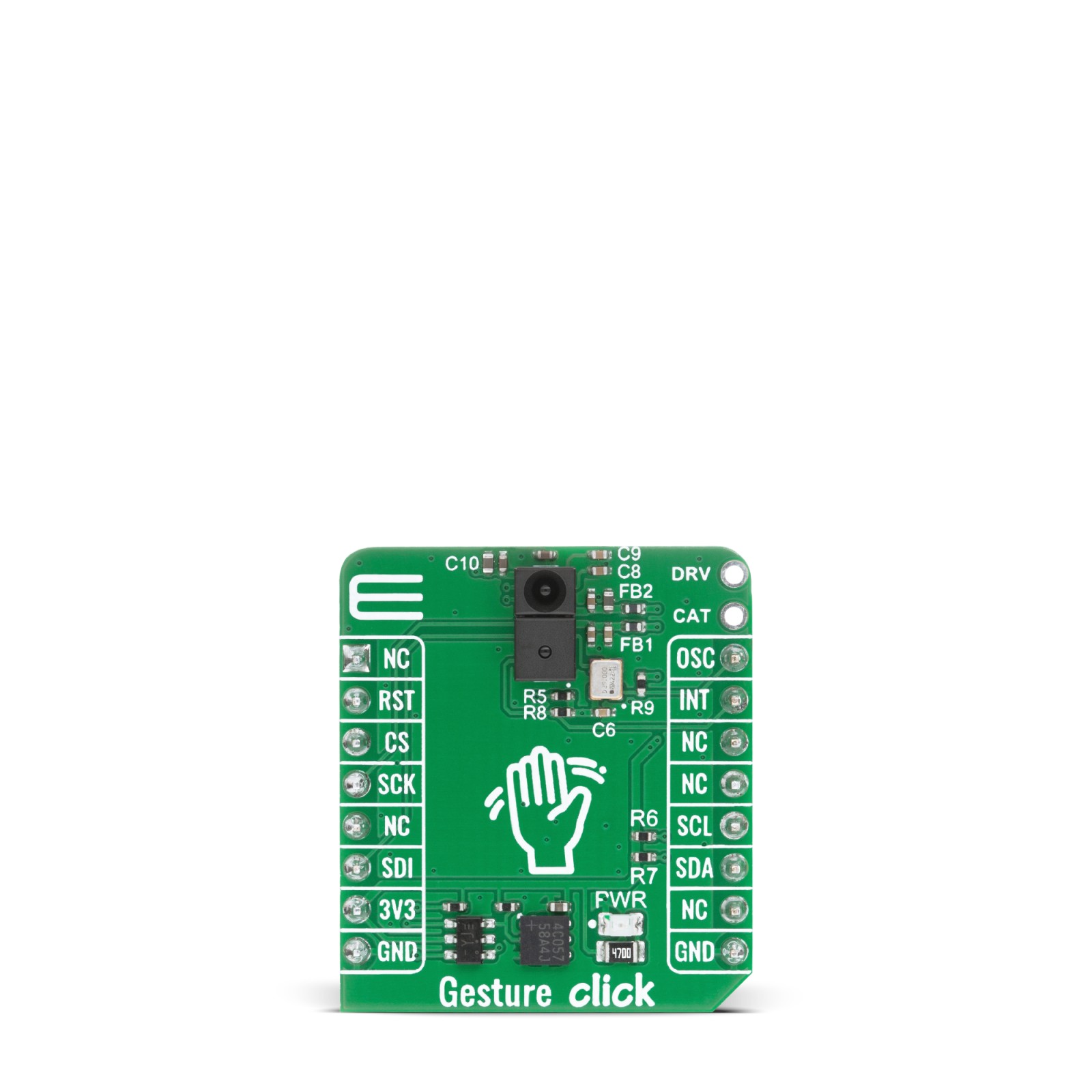 Gesture Click - Imaging-based gesture and proximity sensing | MIKROE-6517