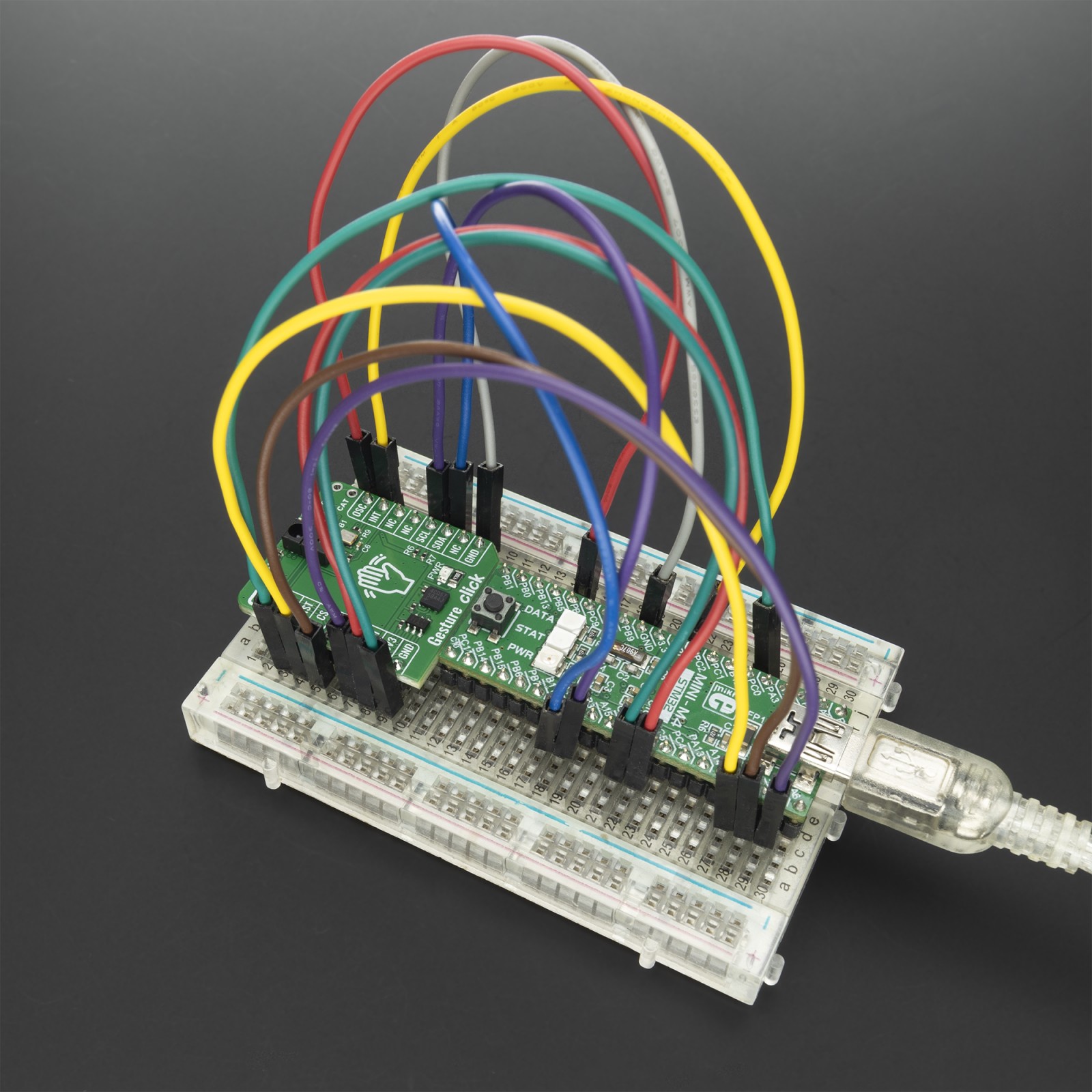 Gesture Click - Imaging-based gesture and proximity sensing | MIKROE-6517