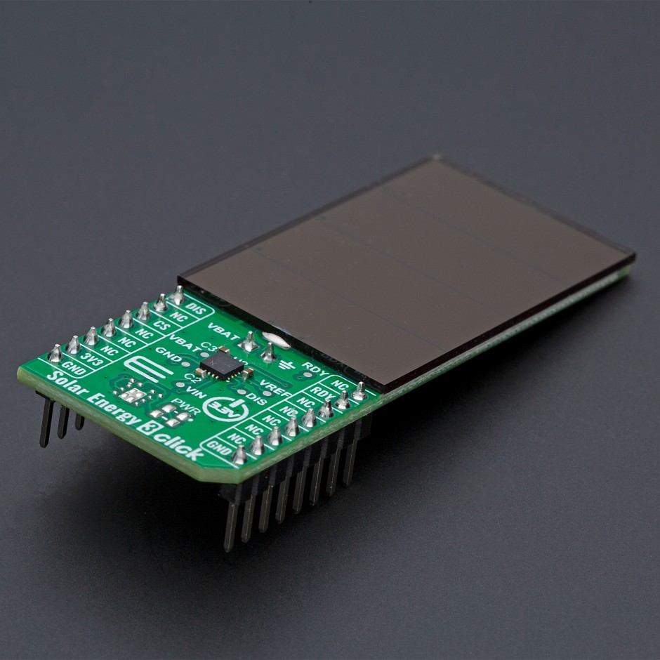 Glass Indoor Solar Cell - for indoor/outdoor energy harvesting | MIKROE ...