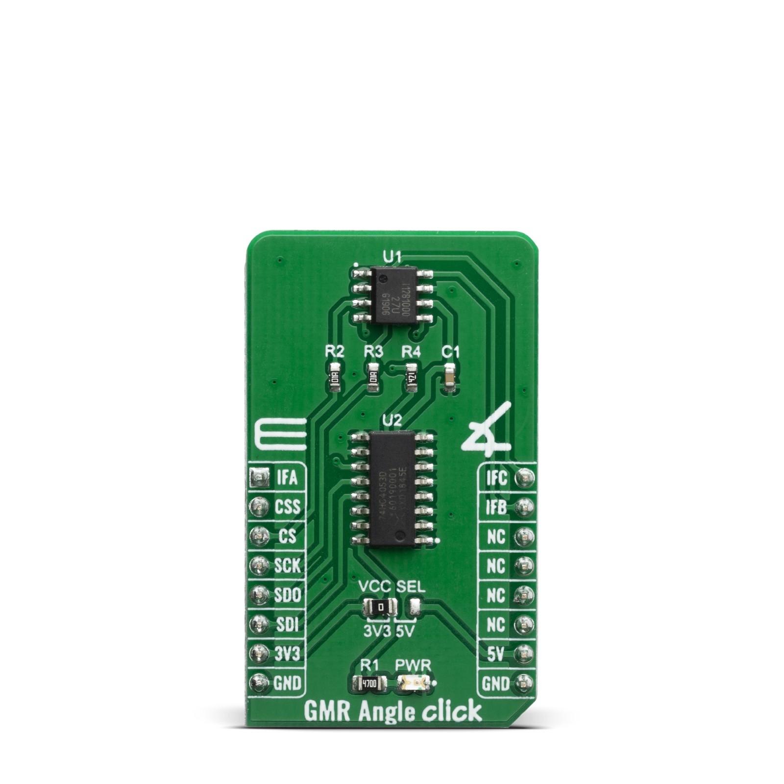 GMR Angle Click | TLI5012B E1000 360° Magnetic Angle Sensor Module
