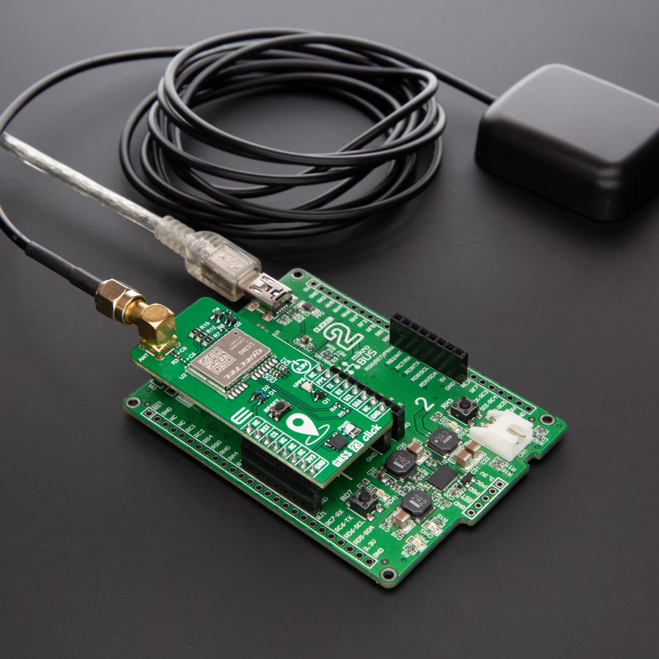 GNSS 23 Click - For multi-GNSS positioning | MIKROE-6526