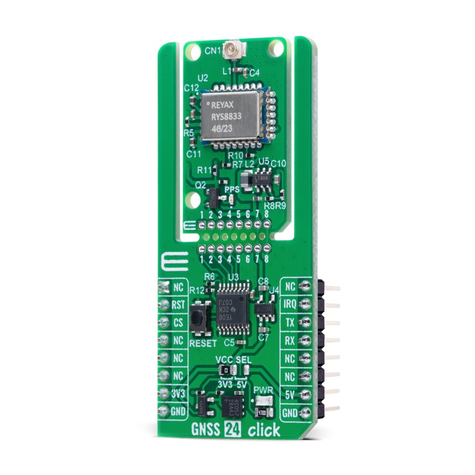 GNSS 24 Click - Global GNSS positioning | MIKROE-6551