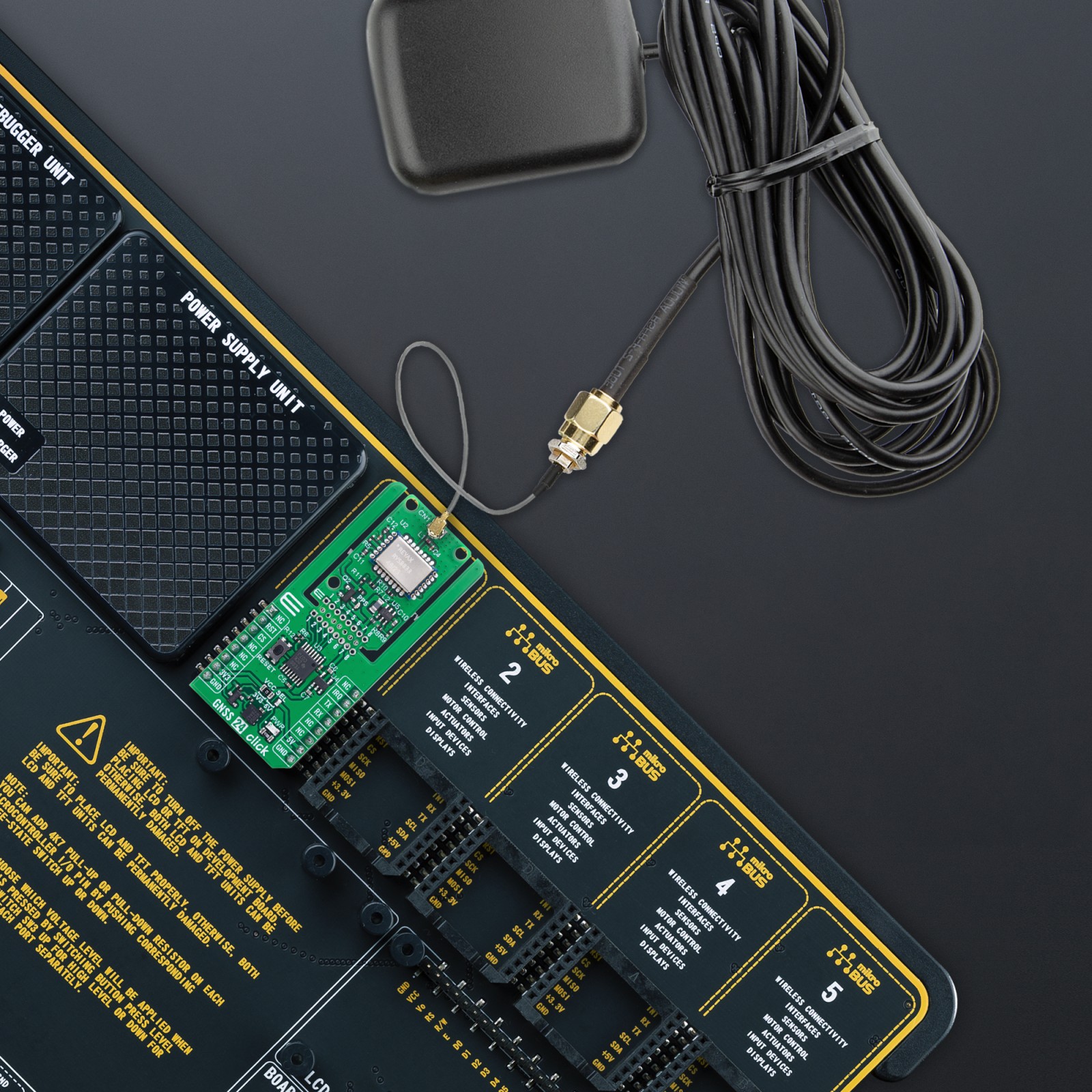 GNSS 24 Click - Global GNSS positioning | MIKROE-6551