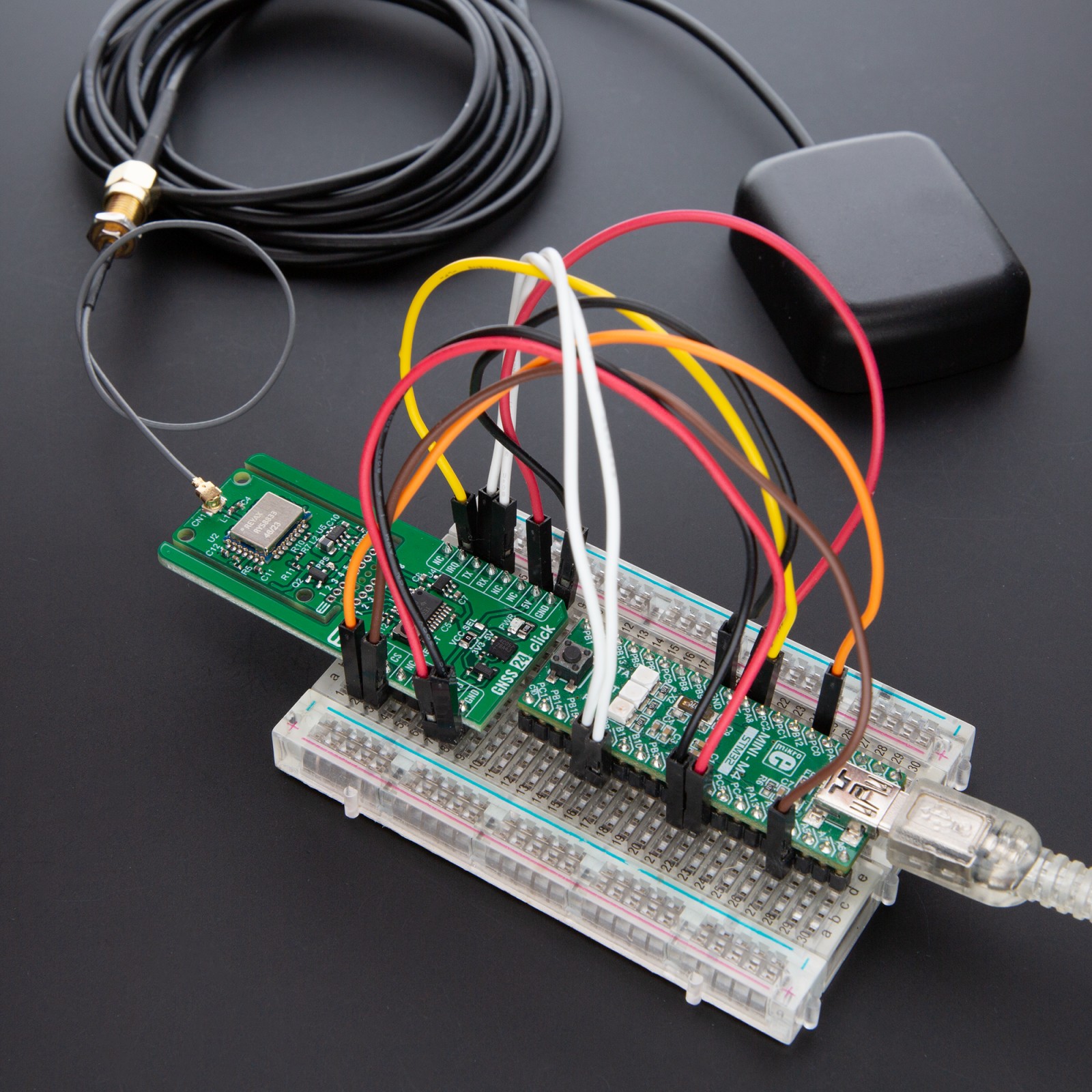 GNSS 24 Click - Global GNSS positioning | MIKROE-6551