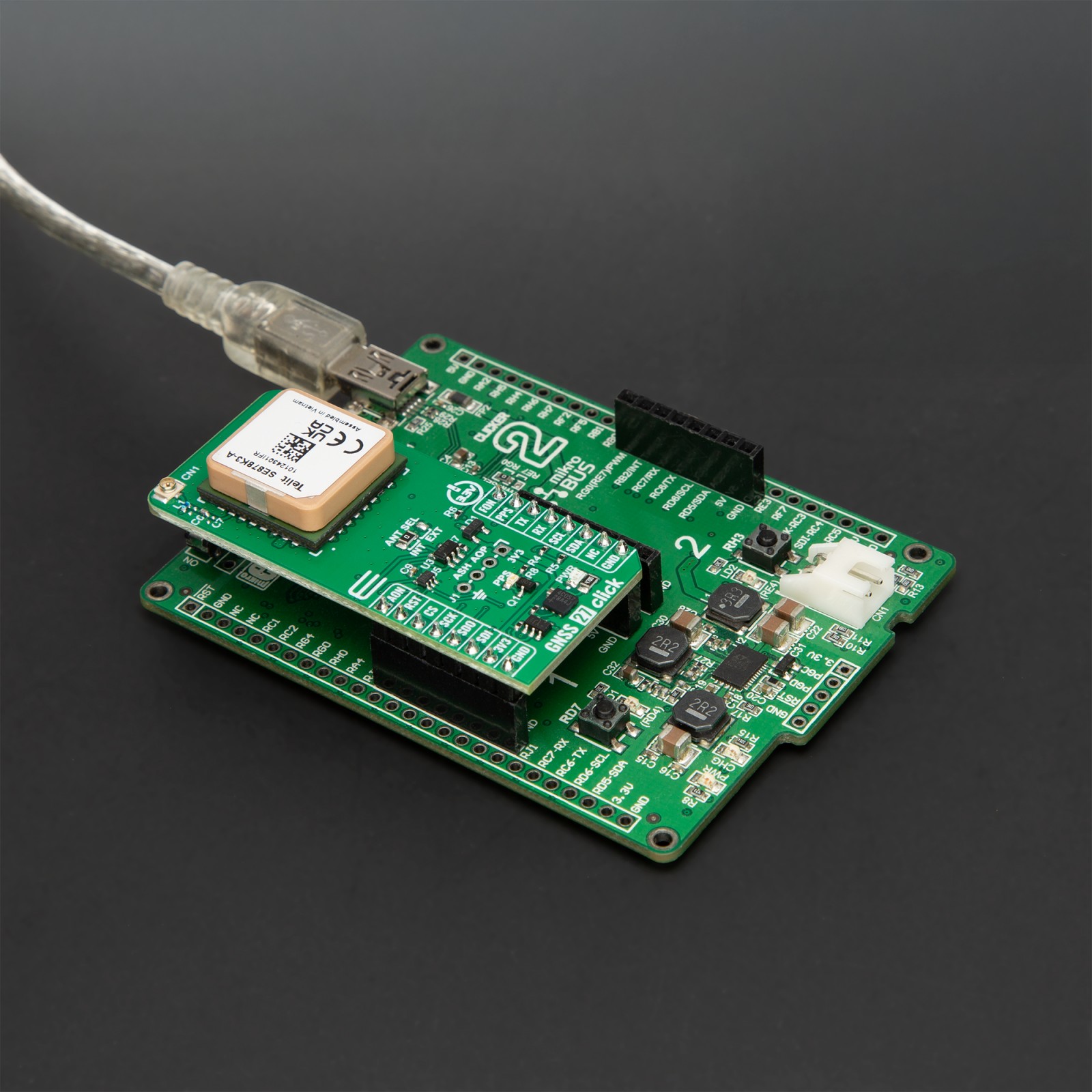 GNSS 27 Click - Complete GNSS receiver | MIKROE-6766