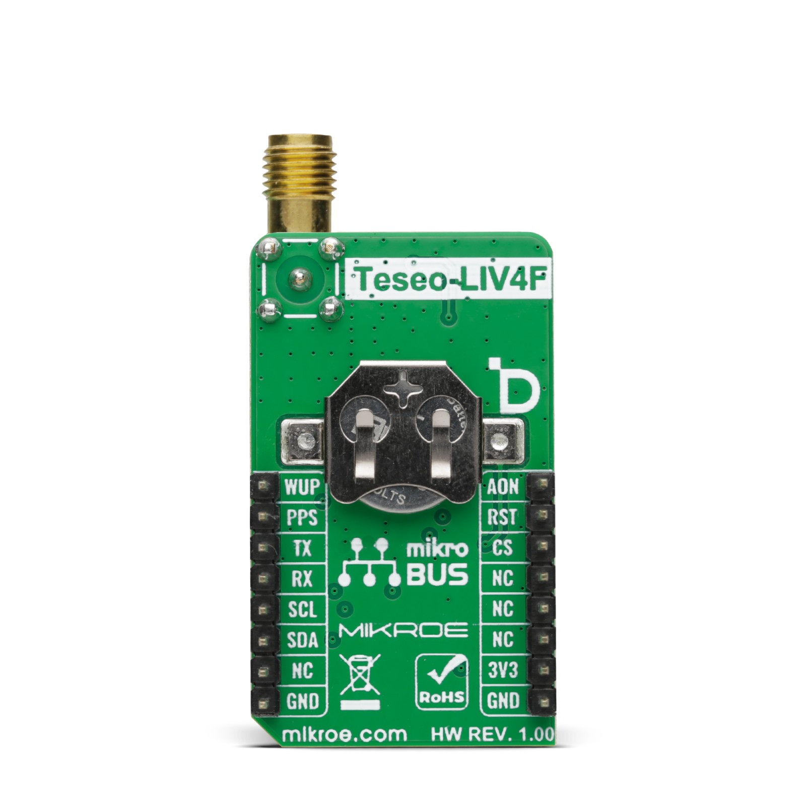 GNSS 9 Click - For reliable positioning | MIKROE-6073