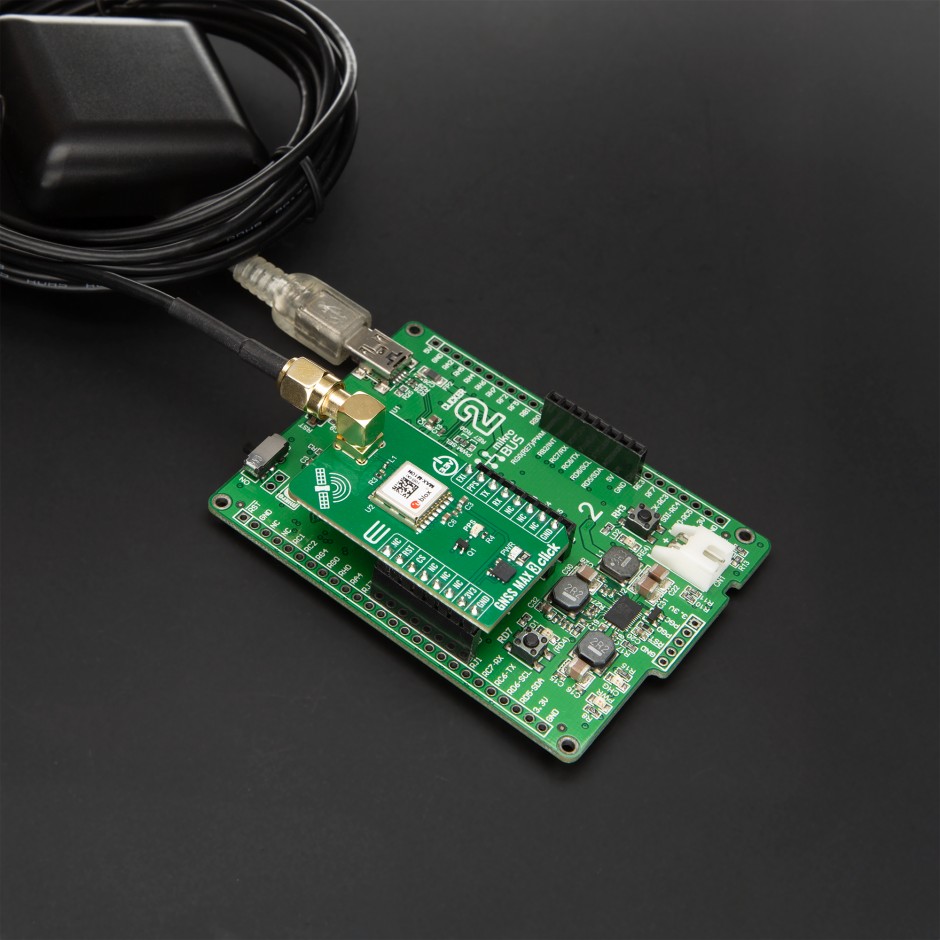 GNSS MAX 3 Click - Standard-Precision GNSS | MIKROE-6786