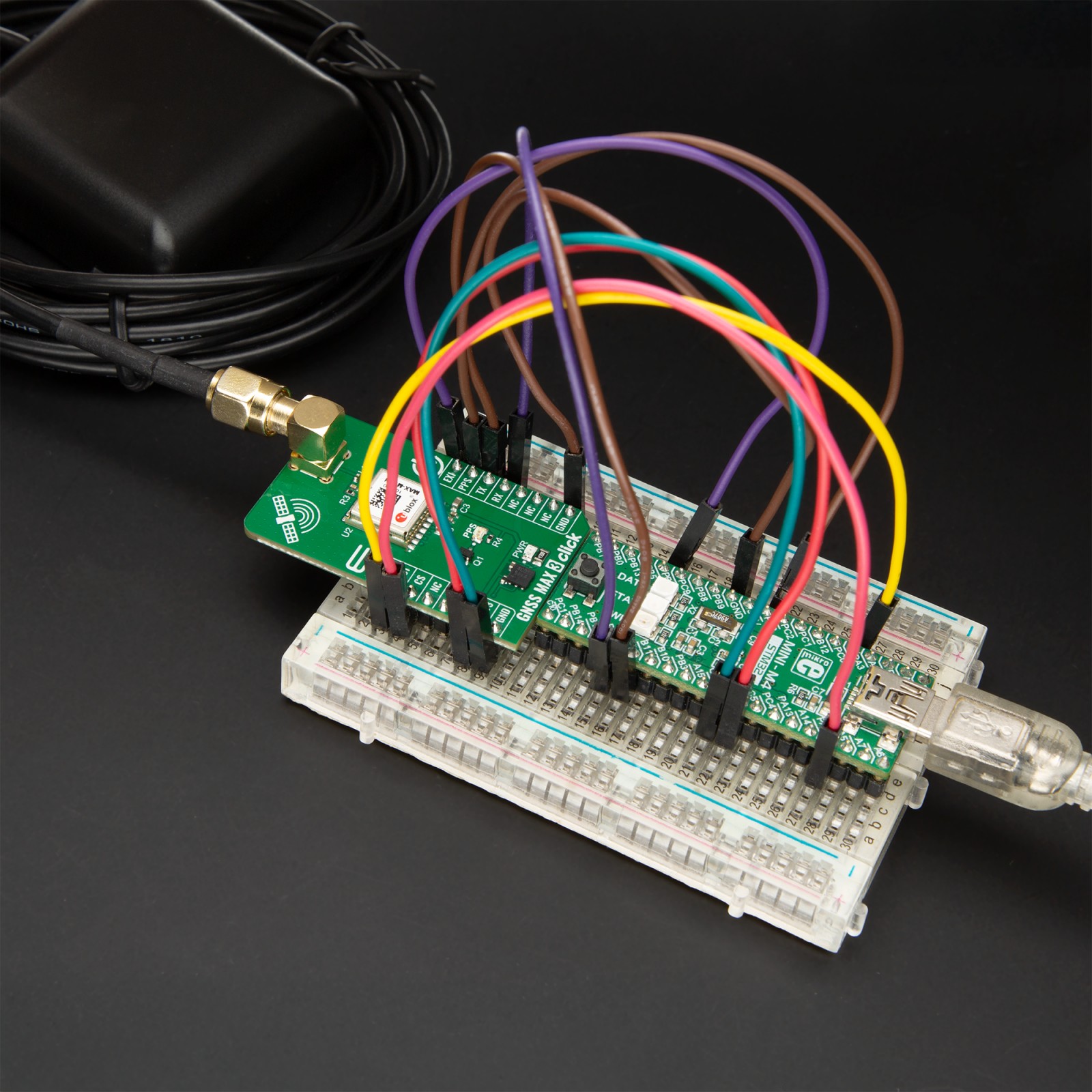 GNSS MAX 3 Click - Standard-Precision GNSS | MIKROE-6786