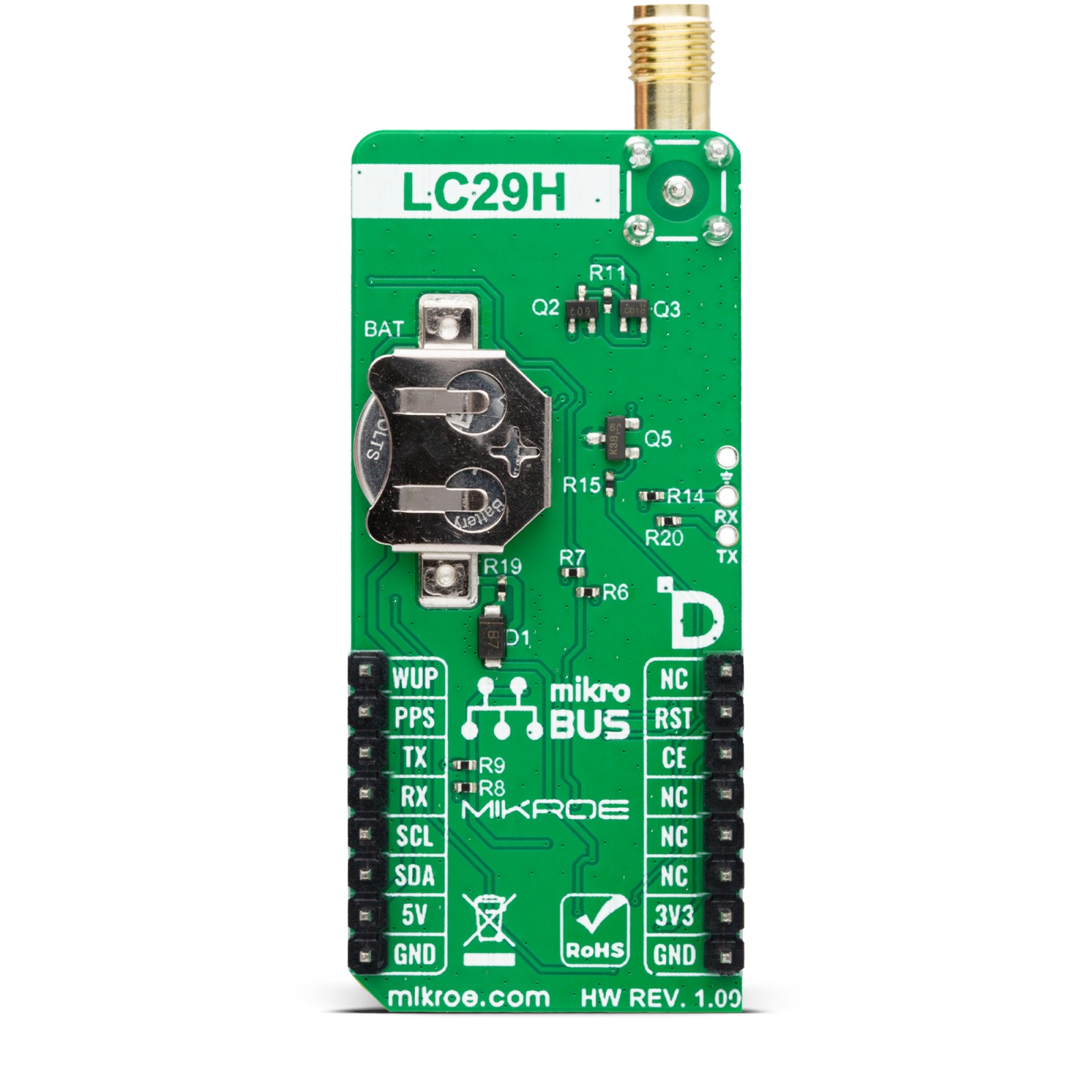 GNSS RTK 3 Click - LC29HDA
