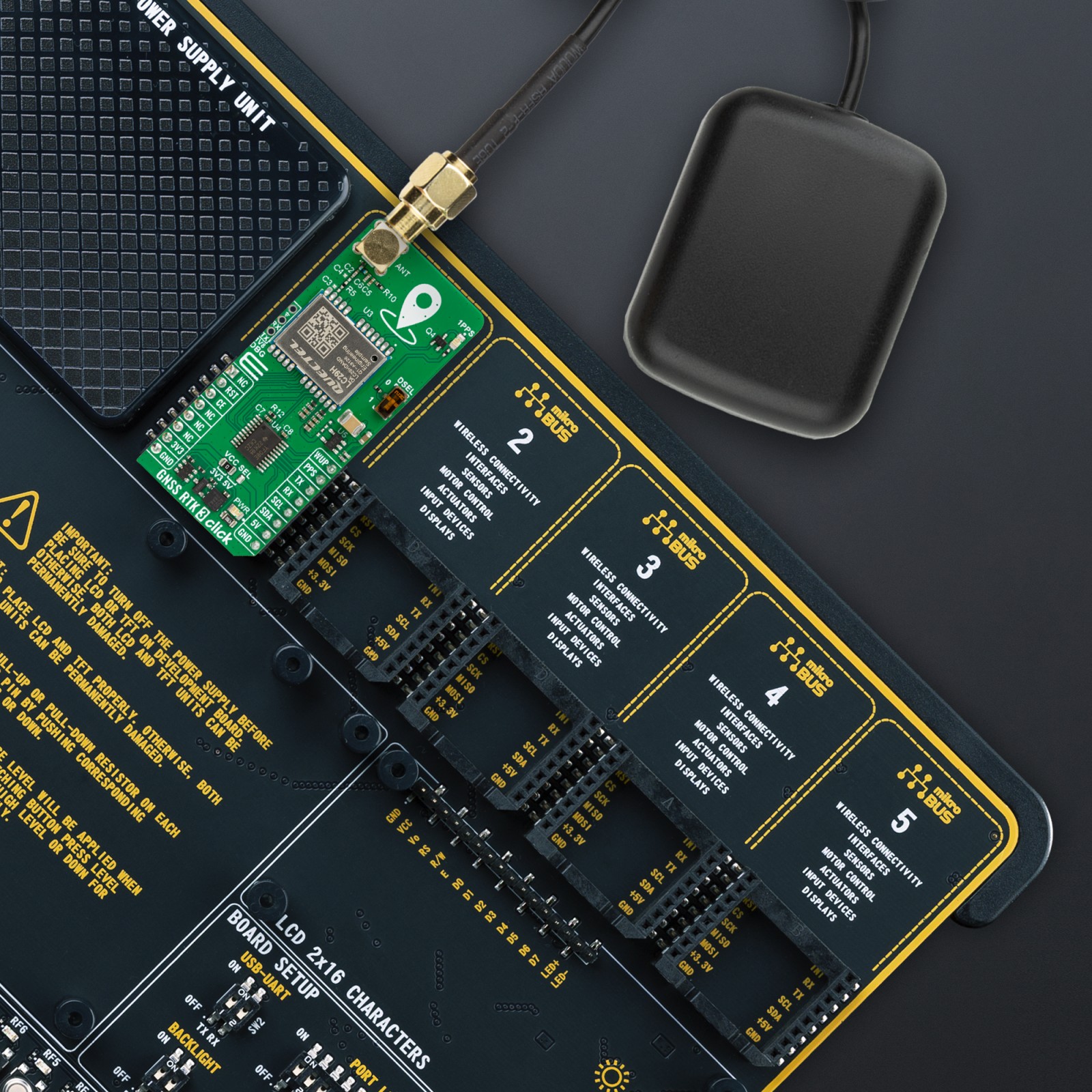 GNSS RTK 3 Click - LC29HDA