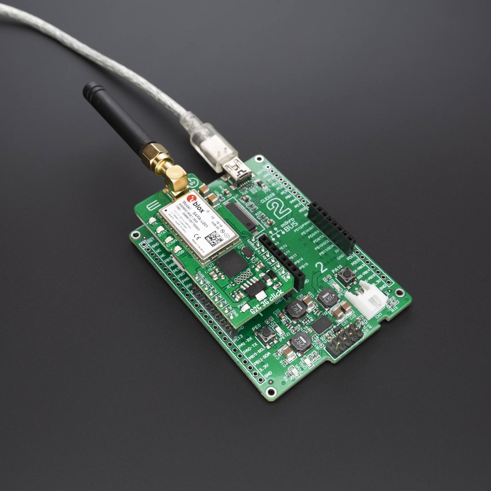 Go to Cloud (G2C) 3G click | Mikroe