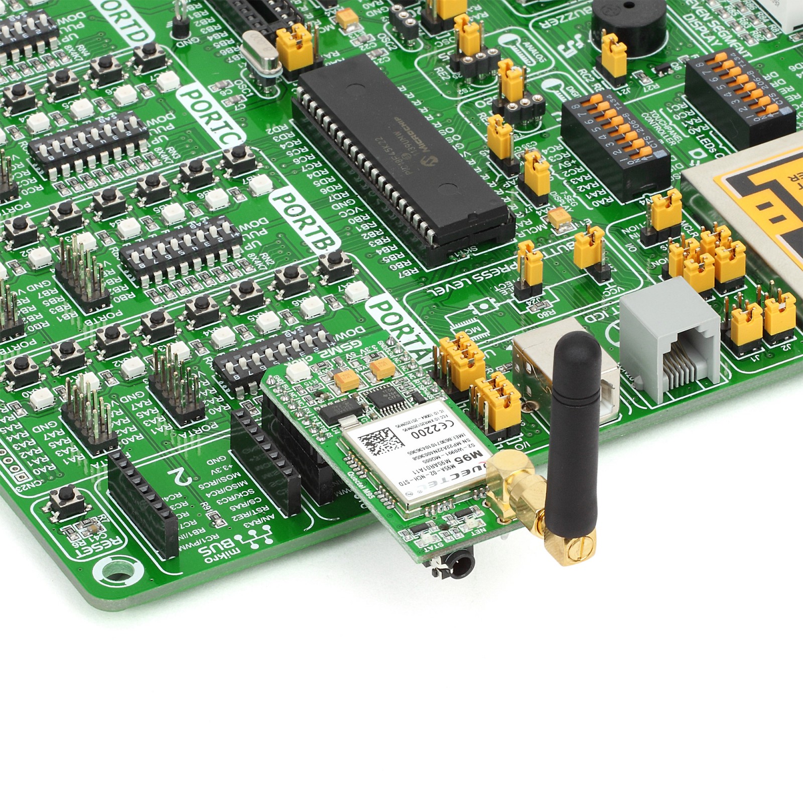 GSM 2 Click with M95 Module – Cellular Communication Add-On Board