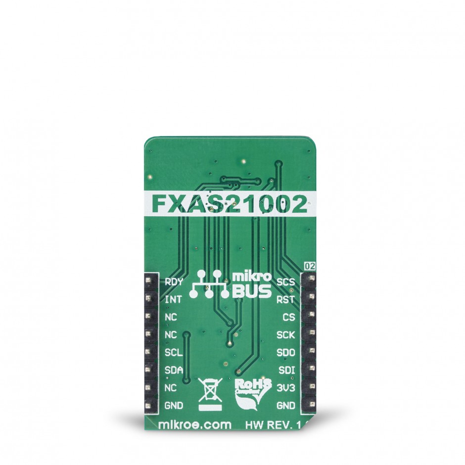 Gyro 2 Click | FXAS21002C 3-Axis Gyroscope