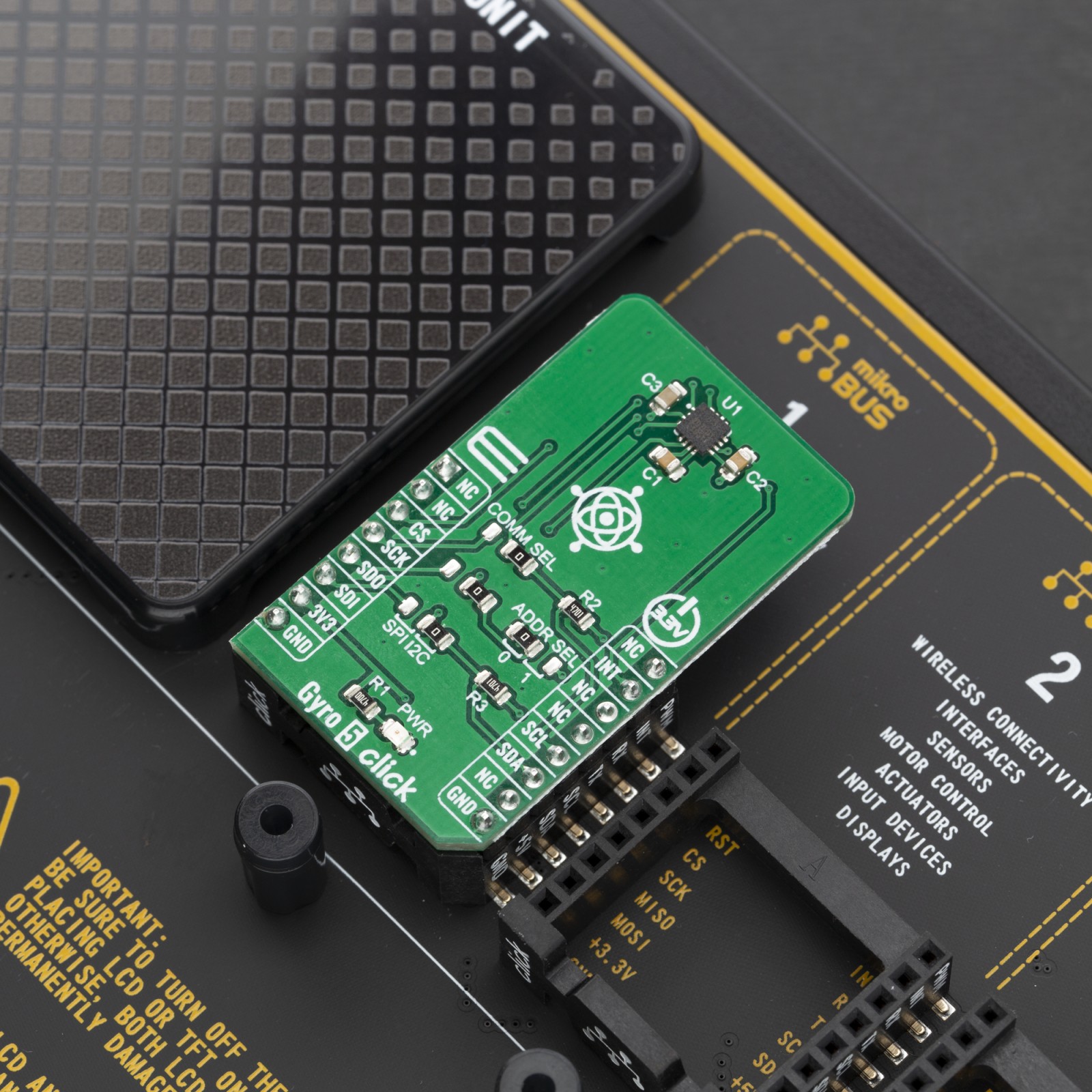 Gyro 5 Click – 3-Axis Gyroscope Sensor | mikroBUS™