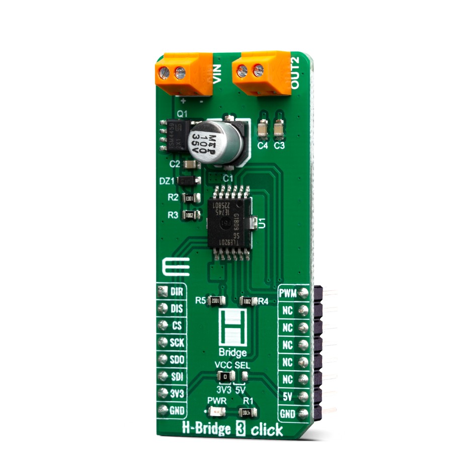 H-Bridge 3 Click | Mikroe