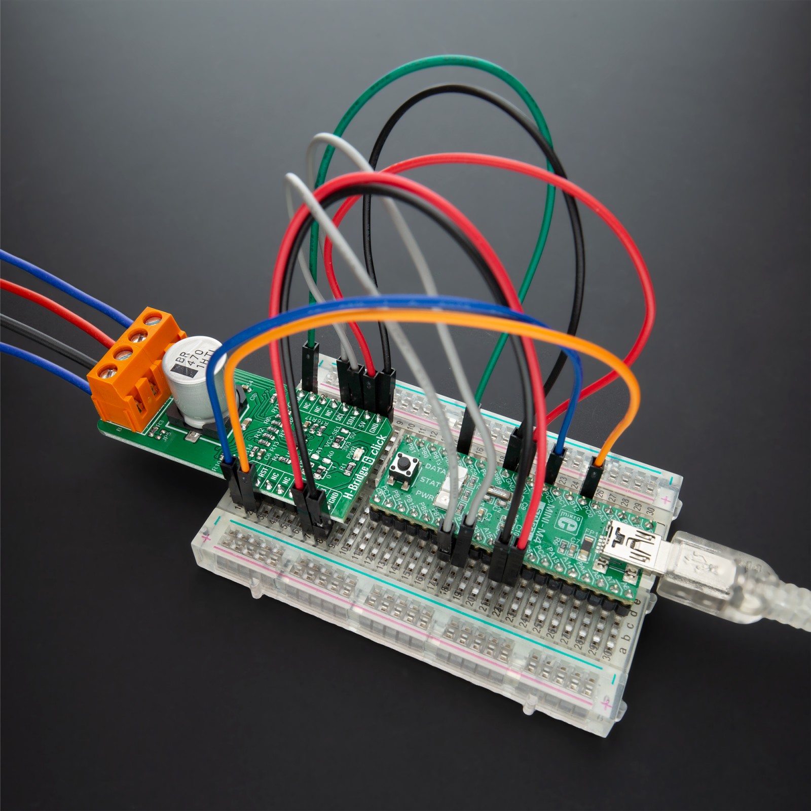 Motor H Bridge Breadboard Brushed PWM Motor Driver Module H Bridge
