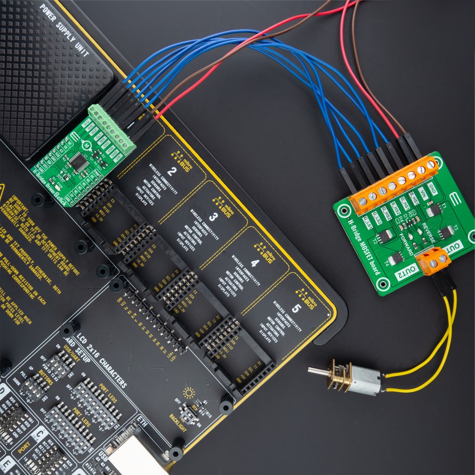 H-Bridge Driver 2 Click