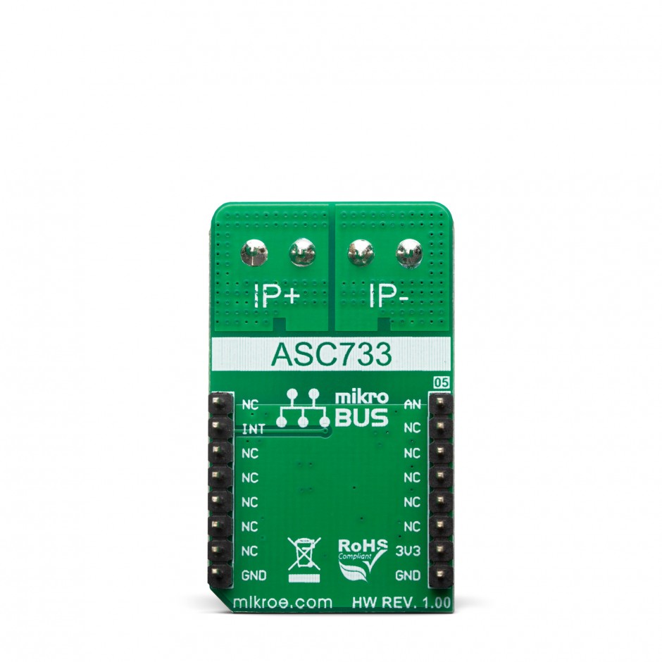 ACS733 Hall-Effect Current Sensor | Hall Current 5 Click