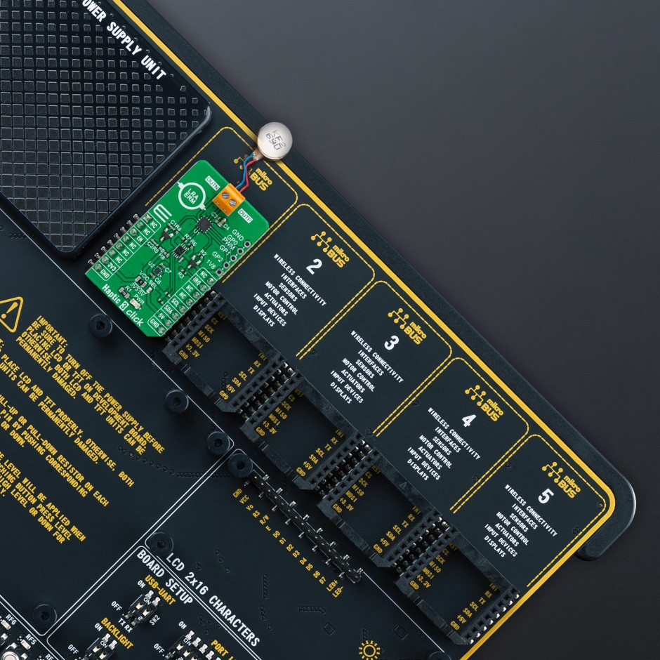 Haptic 3 Click | DA7282 Haptic Driver & Feedback Module