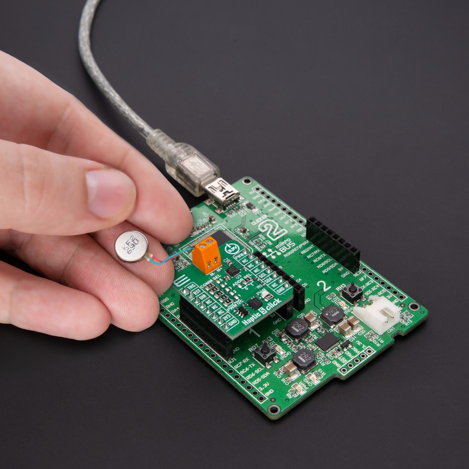 Haptic 5 Click - LRA Haptic Driver | MIKROE-6576