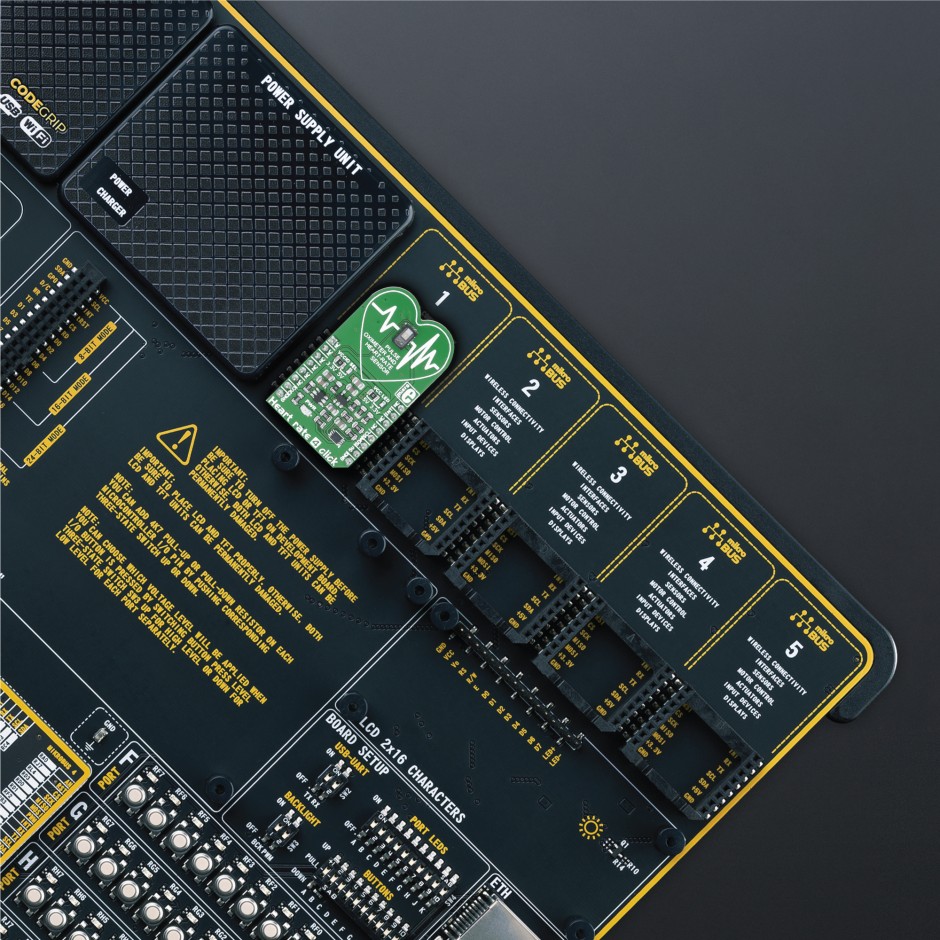 Heart Rate 4 Click Board - MikroElektronika