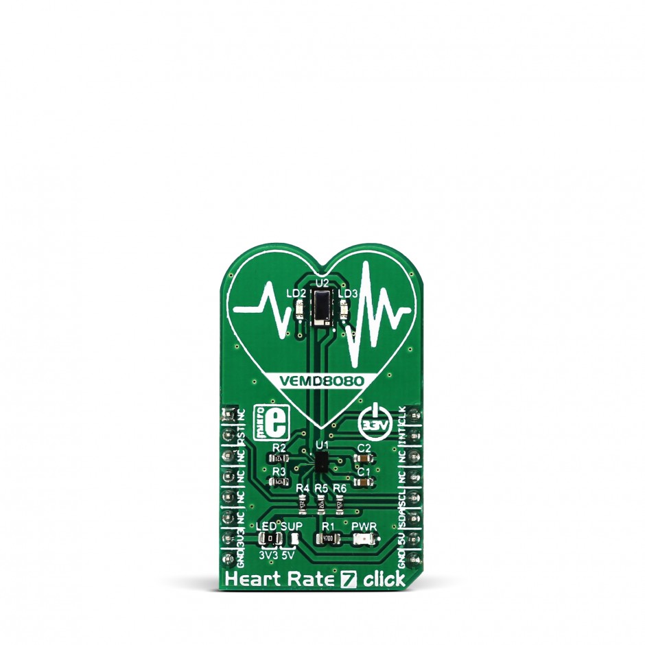 Heart Rate 7 click | MikroElektronika