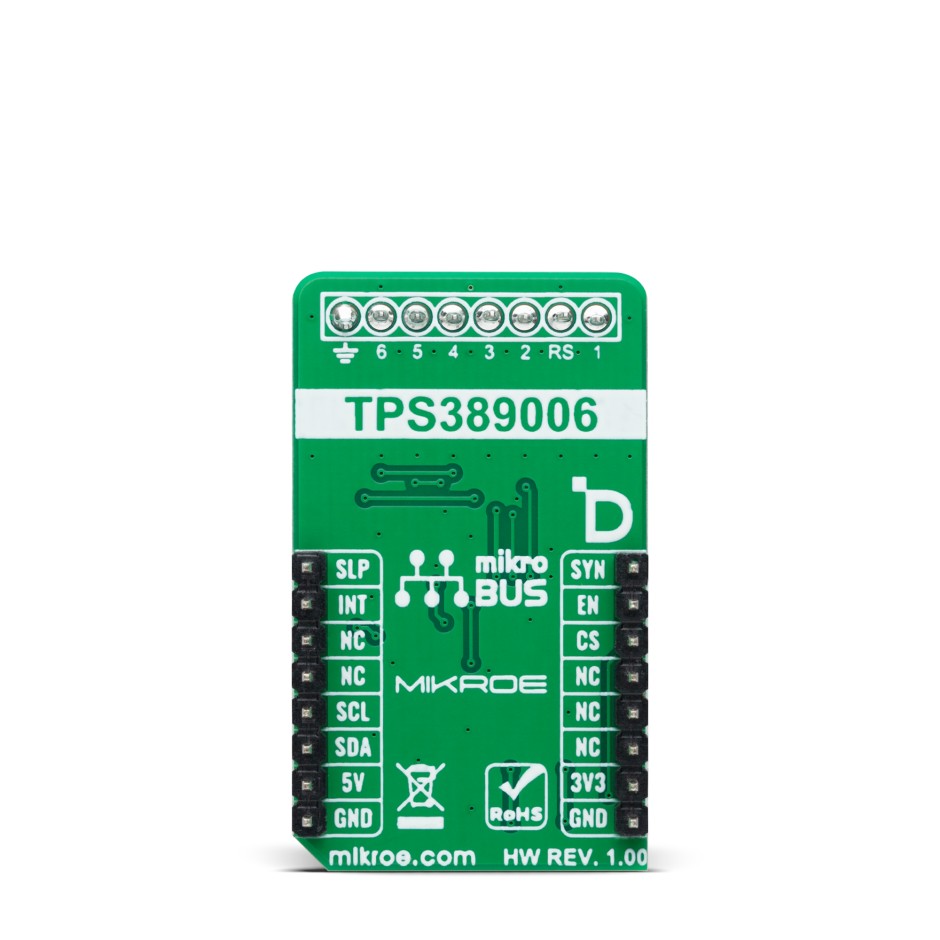 HW Monitor 3 Click Featuring TPS389006 for System Voltage and Reset ...