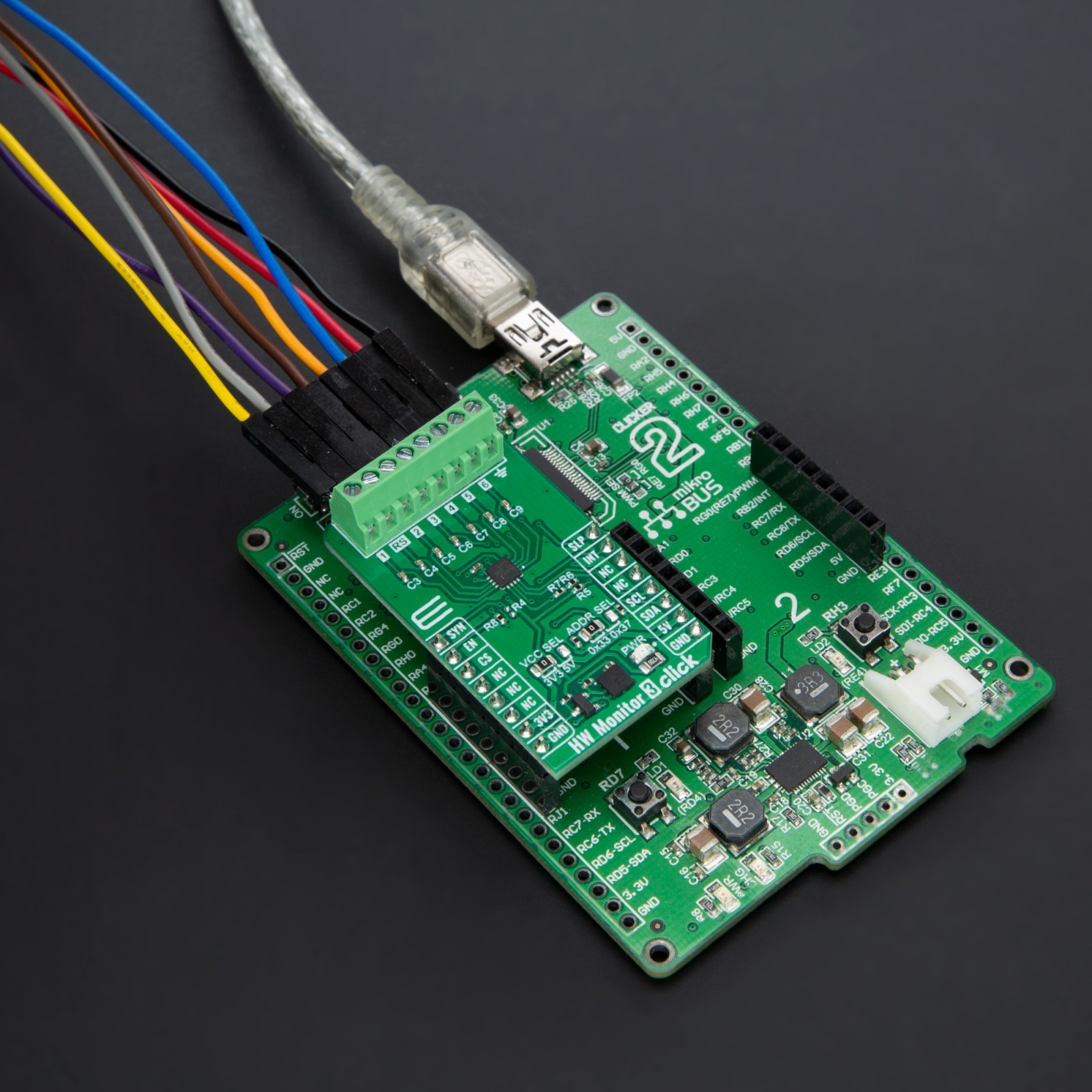 HW Monitor 3 Click Featuring TPS389006 for System Voltage and Reset ...