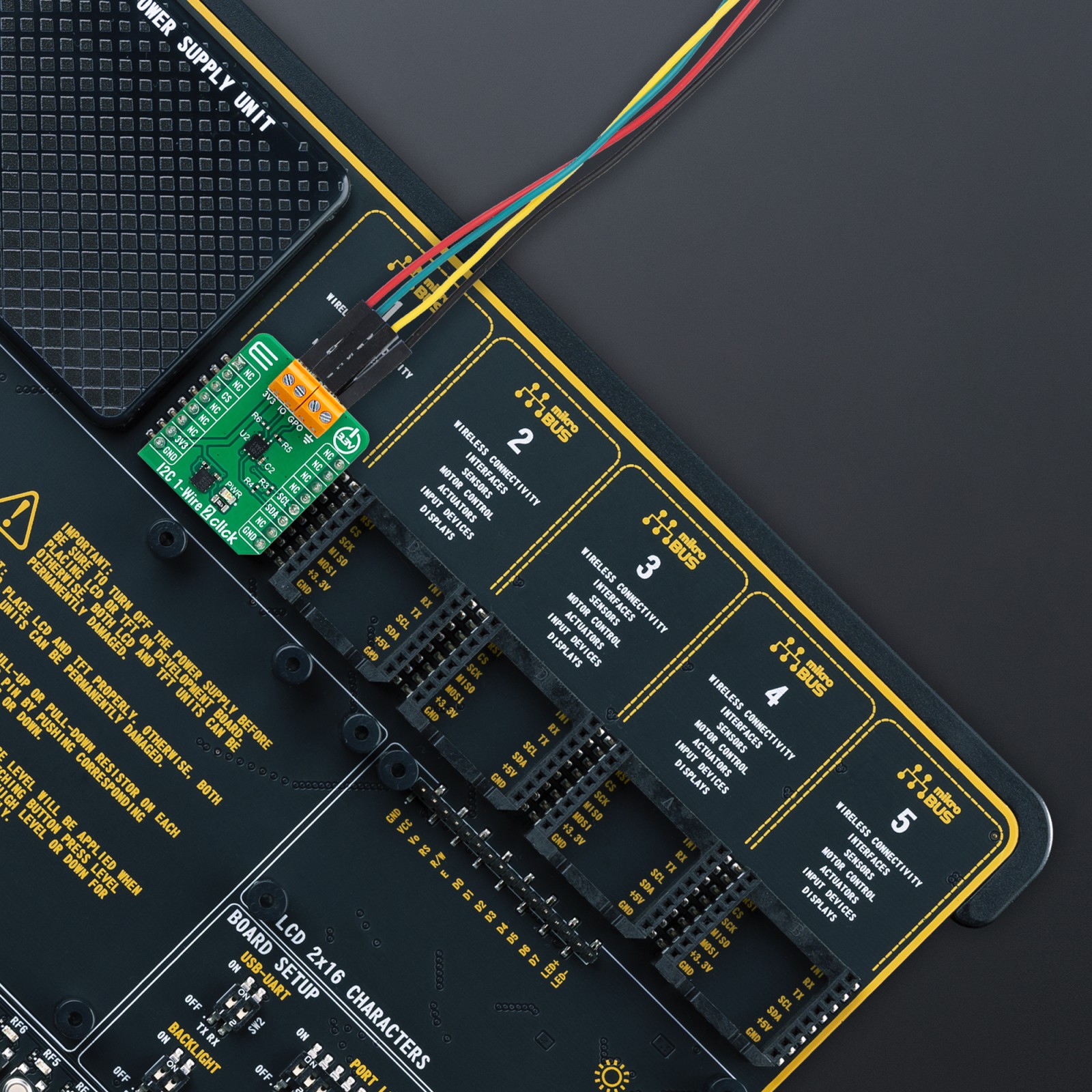 I2C 1-Wire 2 Click with DS2485 Bridge Interface