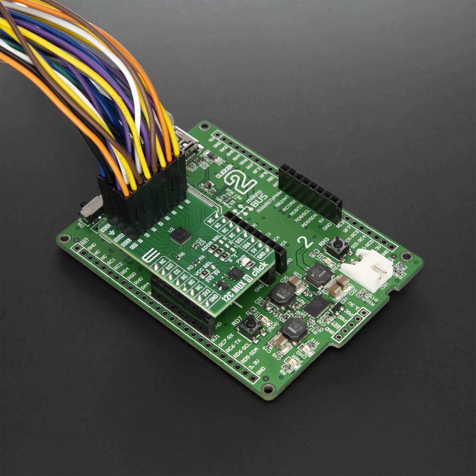 I2C MUX 9 Click - 8-Channel I2C MUX | MIKROE-6848