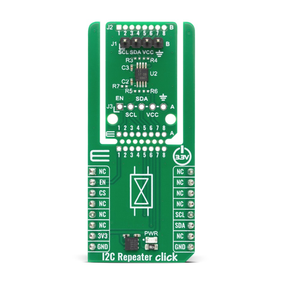 I2C Repeater Click - I2C-bus Repeater/Accelerator | MIKROE-6785