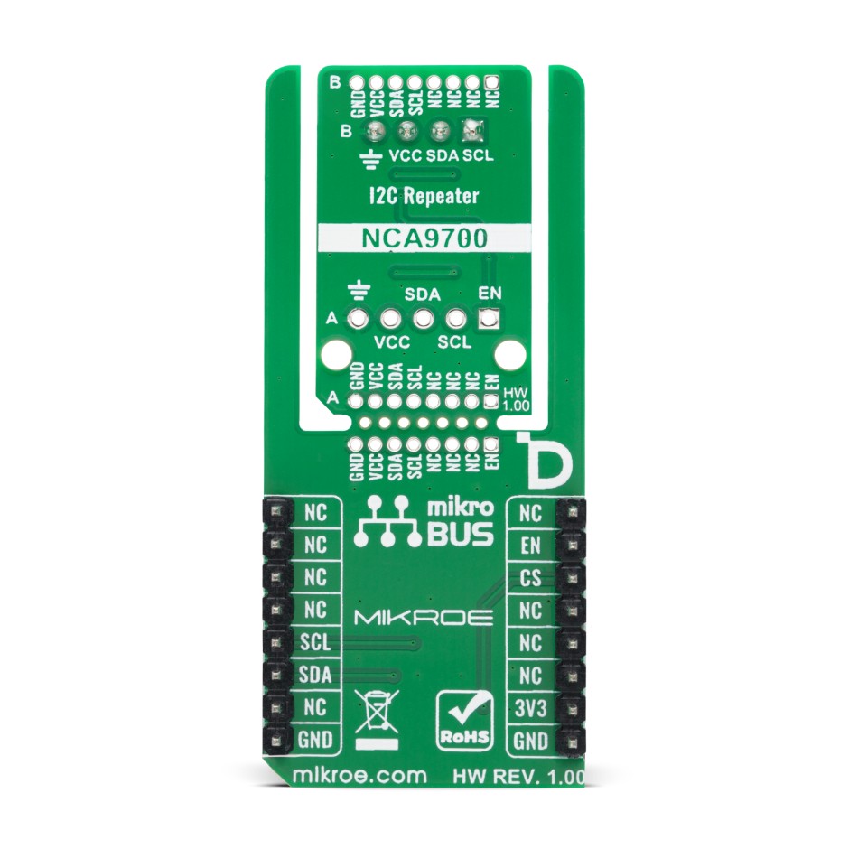 I2C Repeater Click - I2C-bus Repeater/Accelerator | MIKROE-6785