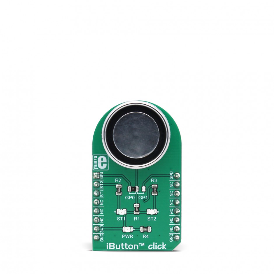 iButton Click | CZ-0-PIN Interface for 1-Wire Identification - MIKROE