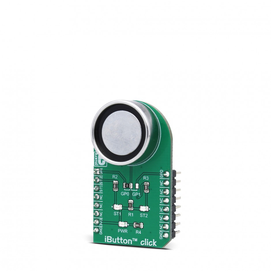iButton Click | CZ-0-PIN Interface for 1-Wire Identification - MIKROE