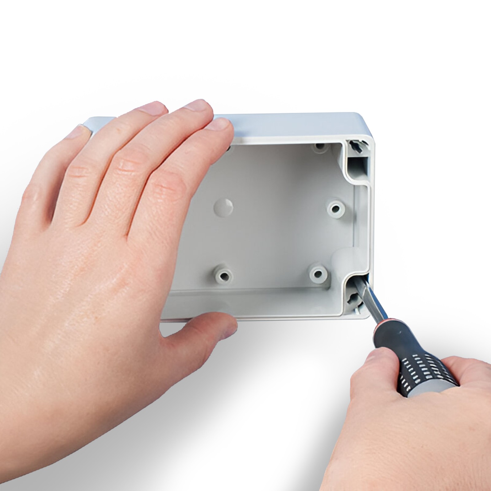 IN-BOX ABS/PC (UL 94 HB) Plastic Enclosure