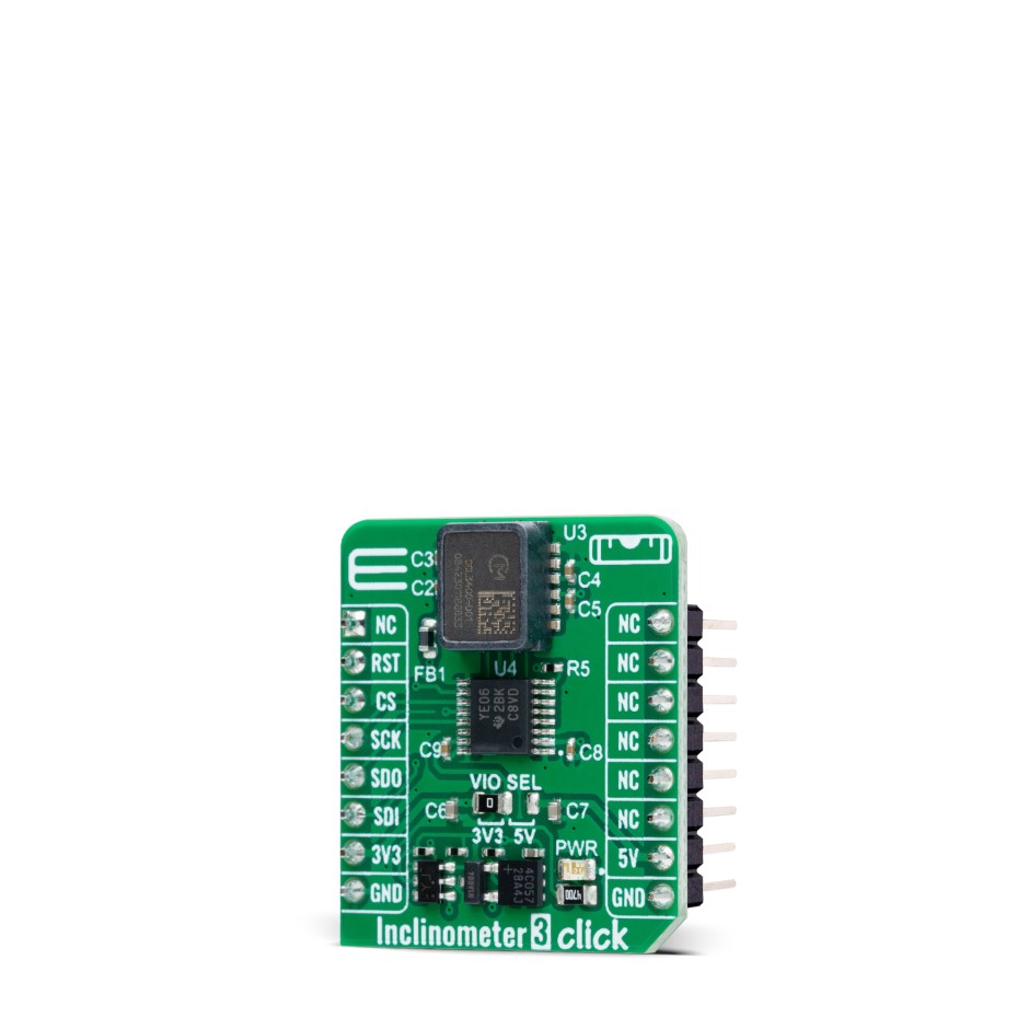 Inclinometer 3 Click