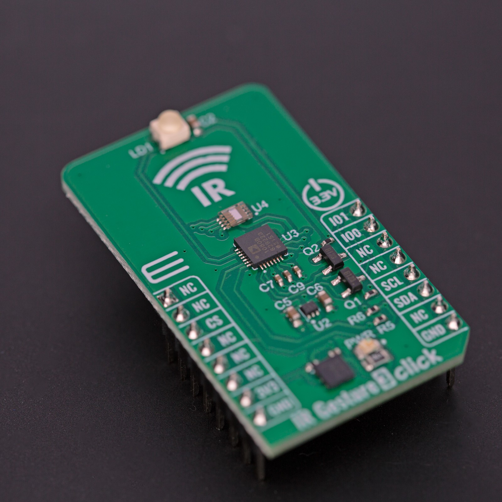 IR Gesture 3 Click with ADPD1080 for Proximity and Gesture Detection