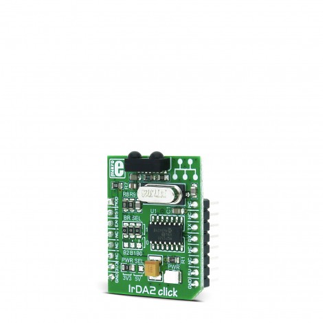 IrDA2 click - Breakout board for MCP2120 and TFDU4101 IR diode